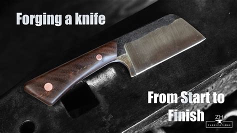 How To Forge A Knife From Start To Finish YouTube