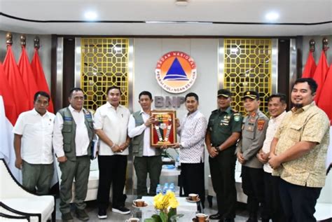 Pj Bupati Aceh Tenggara Ajukan Dua Permohonan Ke BNPB