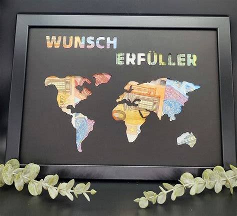 Geldgeschenk Geburtstag Wunscherfüller Geschenk zum verschenken zum