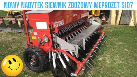 Nowy Nabytek 2024 Siewnik Zbożowy MEPROZET S107 YouTube