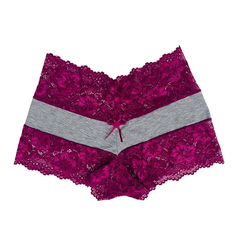 Shortinho Calcinha Calesson Algodão e Renda Plus Size Barato Lingerie