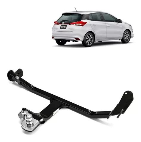 Engate Reboque Ponteira Fixo Tração 700kg Yaris Hatch 2021