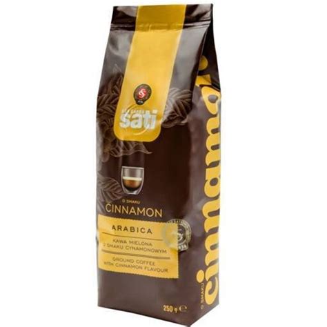 Sati Cinnamon Kawa Mielona O Smaku Cynamonowym 250g Kawa365