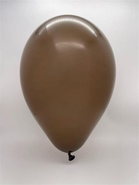 360G Gemar Latex Balloons Bag Of 50 Modelling Twisting Brown