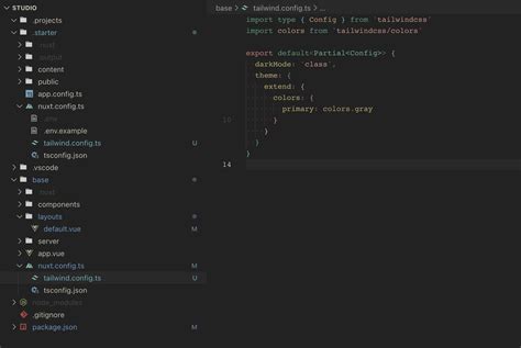 Issue With Extends Nuxtjs Tailwind Not Taking SrcDir Into
