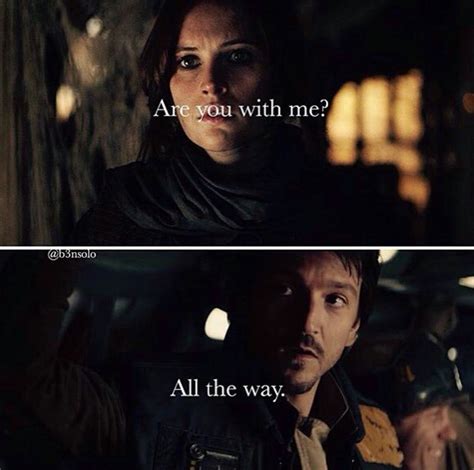 Jyn And Cassian Star Wars Rogue One Rebelcaptain Tumblr Rogue One Star Wars Star Wars
