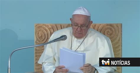 JMJ Papa acolheu os jovens de todo o mundo e pediu lhes que não tenham