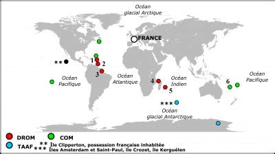 Quiz Les Territoires Ultramarins Fran Ais G Ographie
