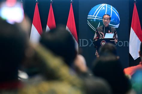 Jokowi Presiden Luncurkan Bursa Karbon Indonesia Suara Surabaya