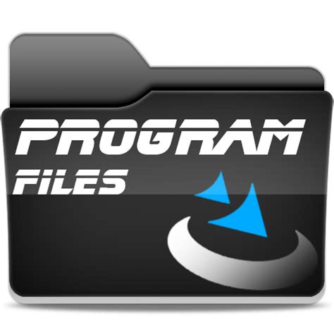 Standaard Programma Map Pictogram In Windows System Folders Pack