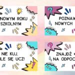 Gazetka ścienna garść dobrych rad na nowy rok szkolny Złoty nauczyciel