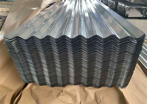 Steel Regular Spangle Galvanized Corrugated Metal Roofing Panels 0 14 1