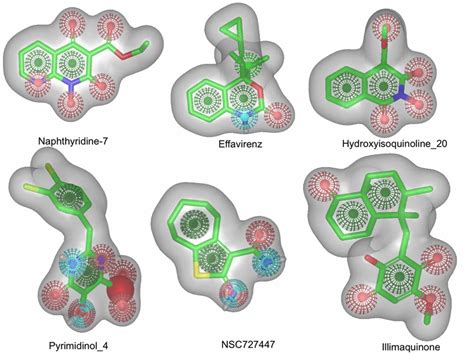 Shape And Pharmacophore The Best Query Molecules From ROC Validation