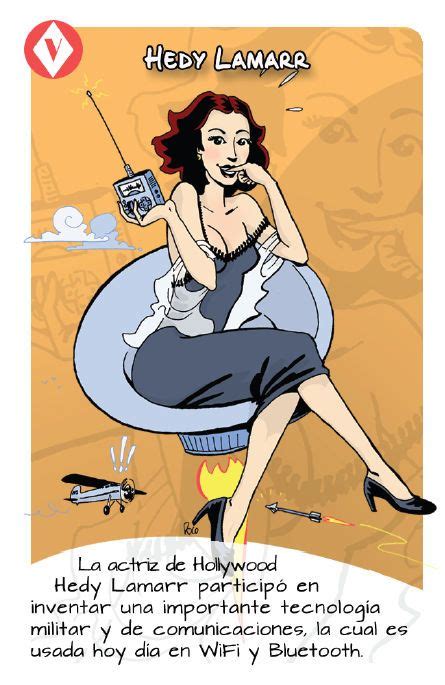 Hedy Lamarr inventora Efemérides Mujeres con ciencia Mujeres en
