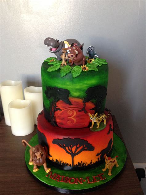 Lion Guard Cake
