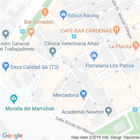 Código Postal calle San Acisclo en Córdoba Codigopostalde es