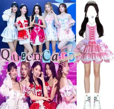 Gidle Queencard Performance Soojin Inspired Outfit Kpop Outfits