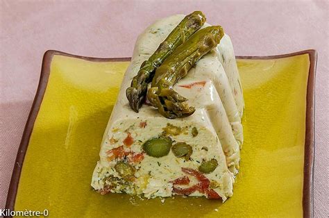 Recette de Terrine d asperges vertes à la truite fumée