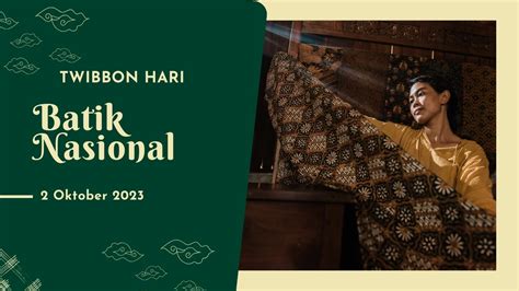 Twibbon Hari Batik Nasional 2 Oktober 2023 Gratis Tinggal Pasang Model
