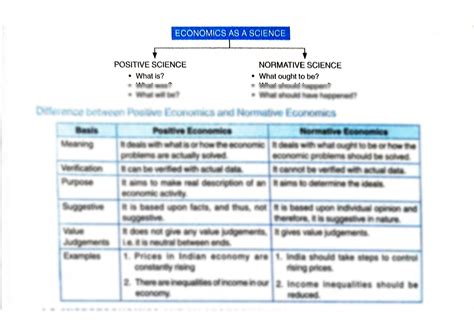 Solution Difference Between Positive And Normative Economics Studypool