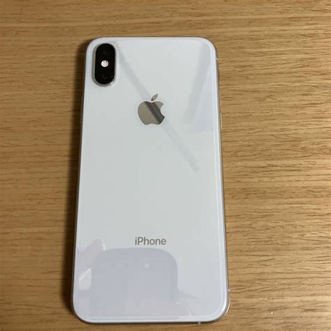 iPhone Xs Max Silver 64 GB SIMフリー
