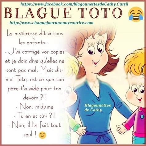 Blague Sur Le Th Me Toto Blague Blague Pour Enfants Blagues Enfants