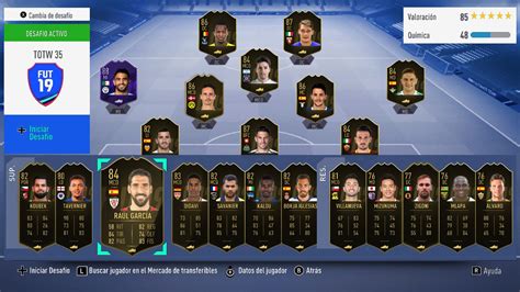 Trucos FIFA 19 TOTW Equipo De La Semana 35 Del 15 Al 22 De Mayo