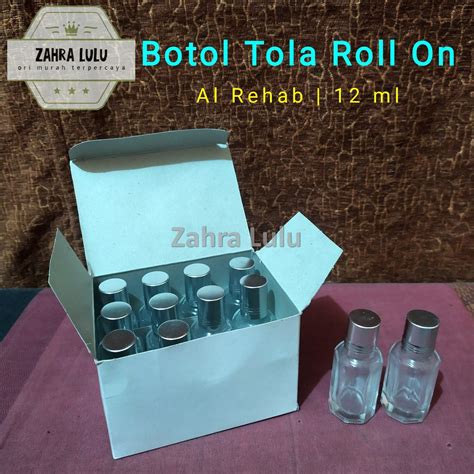 Jual Botol Tola Kosong 12 Ml Roll On Al Rehab 1 Lusin Shopee Indonesia