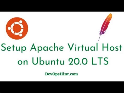 How To Install Apache On Ubuntu 20 04 LTS How To Setup Up Virtual