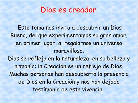 Tema 3 prsentación dios es creador jesús casenave gómez 1ºa PPT