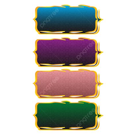 Luxury Golden Banner Vector Hd PNG Images Set Of Luxury Golden Arabic
