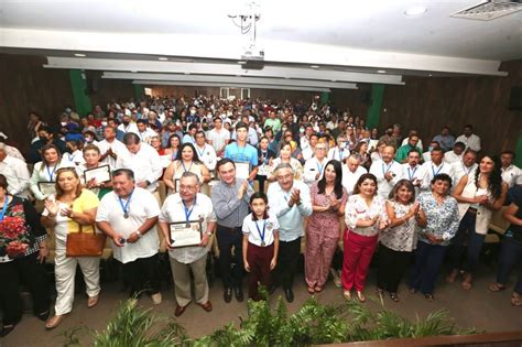 Segey reconoce la invaluable contribución de los Yucatecos Distinguidos
