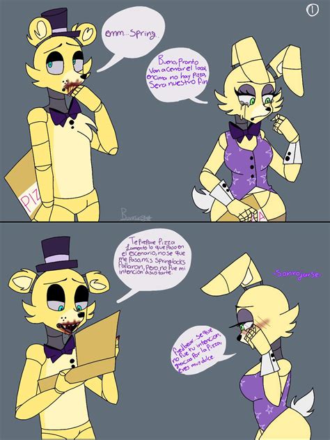 Fredbear x springbonnie parte 1 y 2 FNaF Amino Español Amino