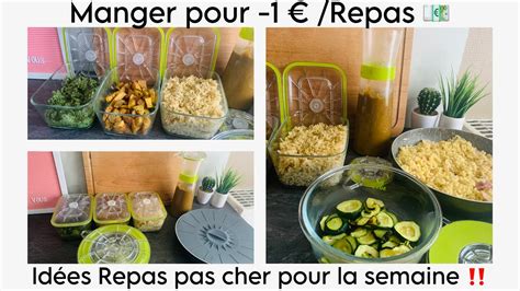 Manger Avec Par Repas Repas Pas Cher Pour La Semaine D Fi