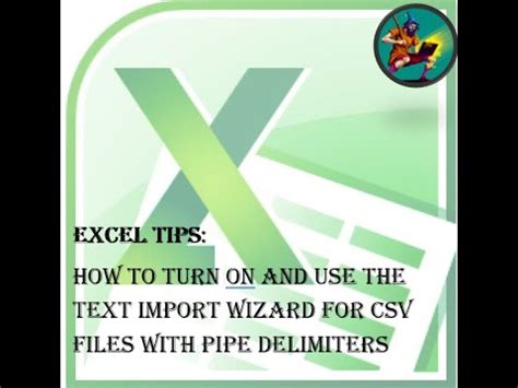 Excel Tips How To Turn On And Use The Text Import Wizard For CSV Files