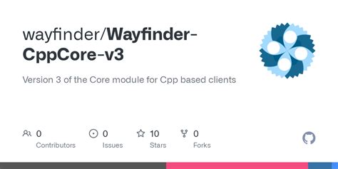 GitHub Wayfinder Wayfinder CppCore V3 Version 3 Of The Core Module