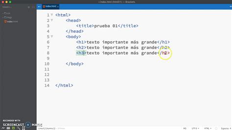 html01 etiquetas básicas YouTube