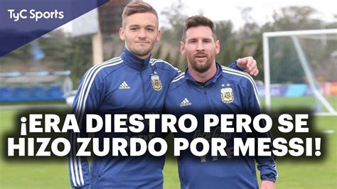 EL FUTBOLISTA QUE SE HIZO ZURDO POR MESSI Y LO CONOCIÓ CUANDO FUE SU