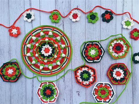 Ravelry Crochet Mandala Crochet Doily Hexie Splash Pattern By Best