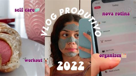 Vlog Rotina Produtiva 2022 Tentando Ser Aquela Garota YouTube