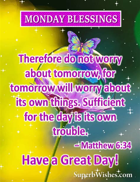 Monday Blessings Bible Verse Deuteronomy 28 6 SuperbWishes