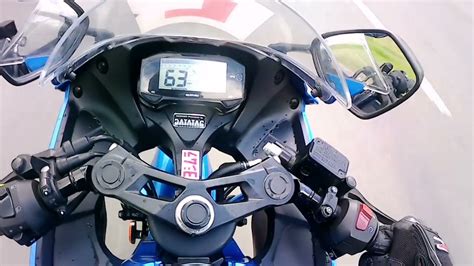 Suzuki Gsxr Top Speed Full Exhaust System Very Loud Against Wind