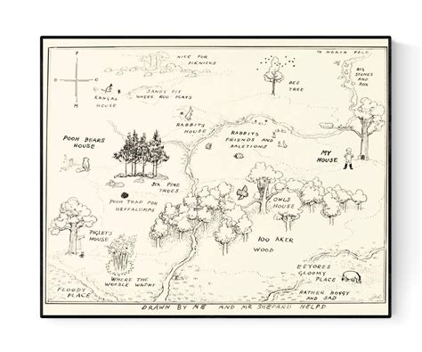 Buy Hundred Acre Wood Classic Winnie The Pooh And Drawn By