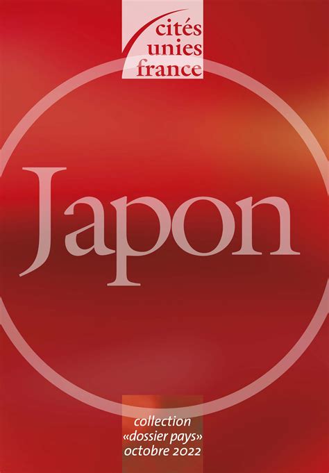 Dossier Pays Japon Cinqui Me Dition Octobre