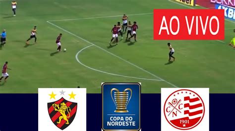 SPORT RECIFE X NAUTICO AO VIVO IMAGENS I COPA DO NORDESTE 2024