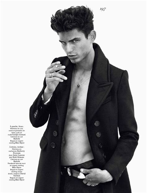 Models by Sølve Sundsbø for Vogue Hommes International Vogue Model