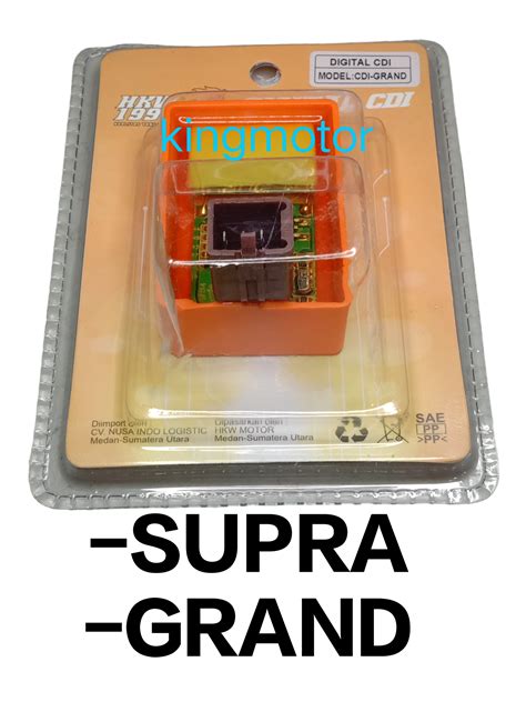 CDI UNIT ASSY CDI PENGAPIAN UNLIMITED DIGITAL RACING HKW HONDA SUPRA