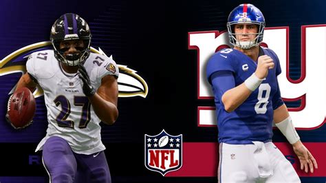 Madden Baltimore Ravens Vs New York Giants Week Simulation K