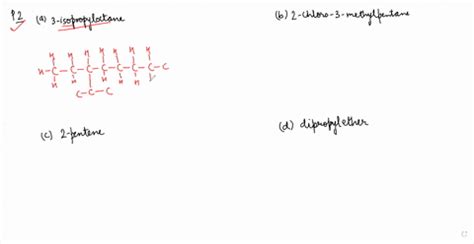 SOLVED Draw The Structure Of Each Of The Following Compounds A R 2
