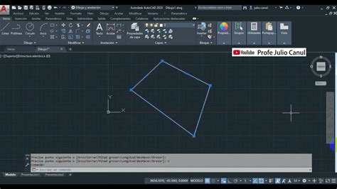 Como Hacer Una Linea Polilinea En Autocad Image To U